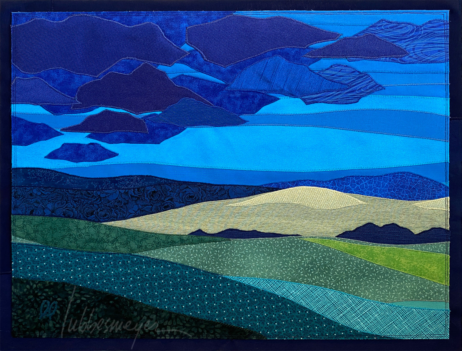 Fiber Art 'Paintings' – Lubbesmeyer Art Studio